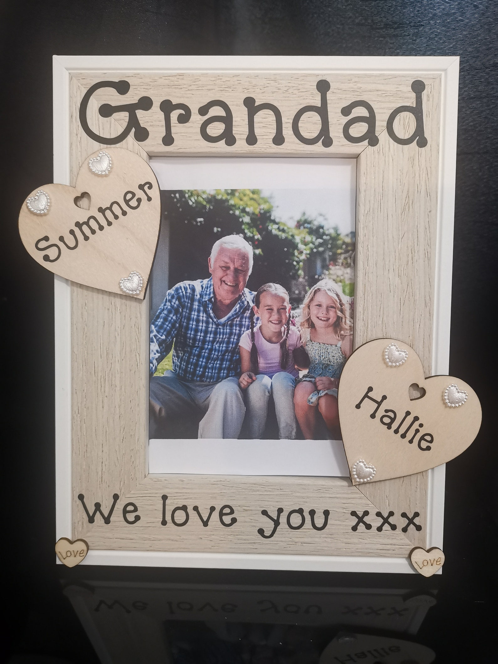 Personalised Grandad Photo Frame / Picture Frame. Granddad - Etsy