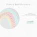 Pastel Rainbow Clipart, Instant Download, Rainbows Digital Clip Art Set ...