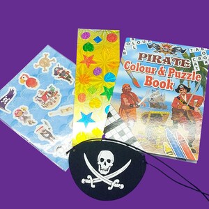 Kids Pirate Craft Kit, Letter Box Birthday Gift or an Eco Friendly ...