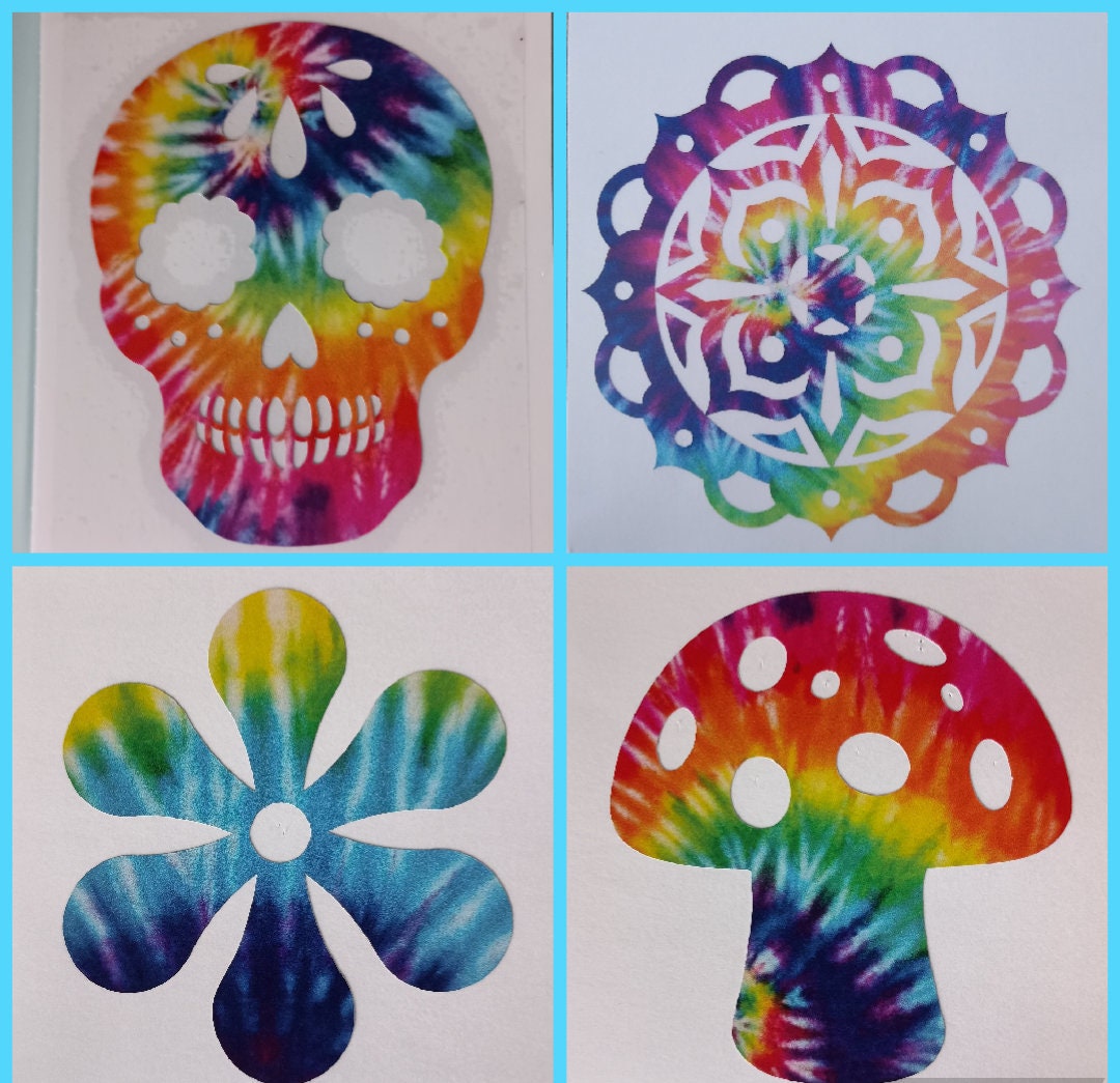 Tie Dye Decal 2 - Etsy