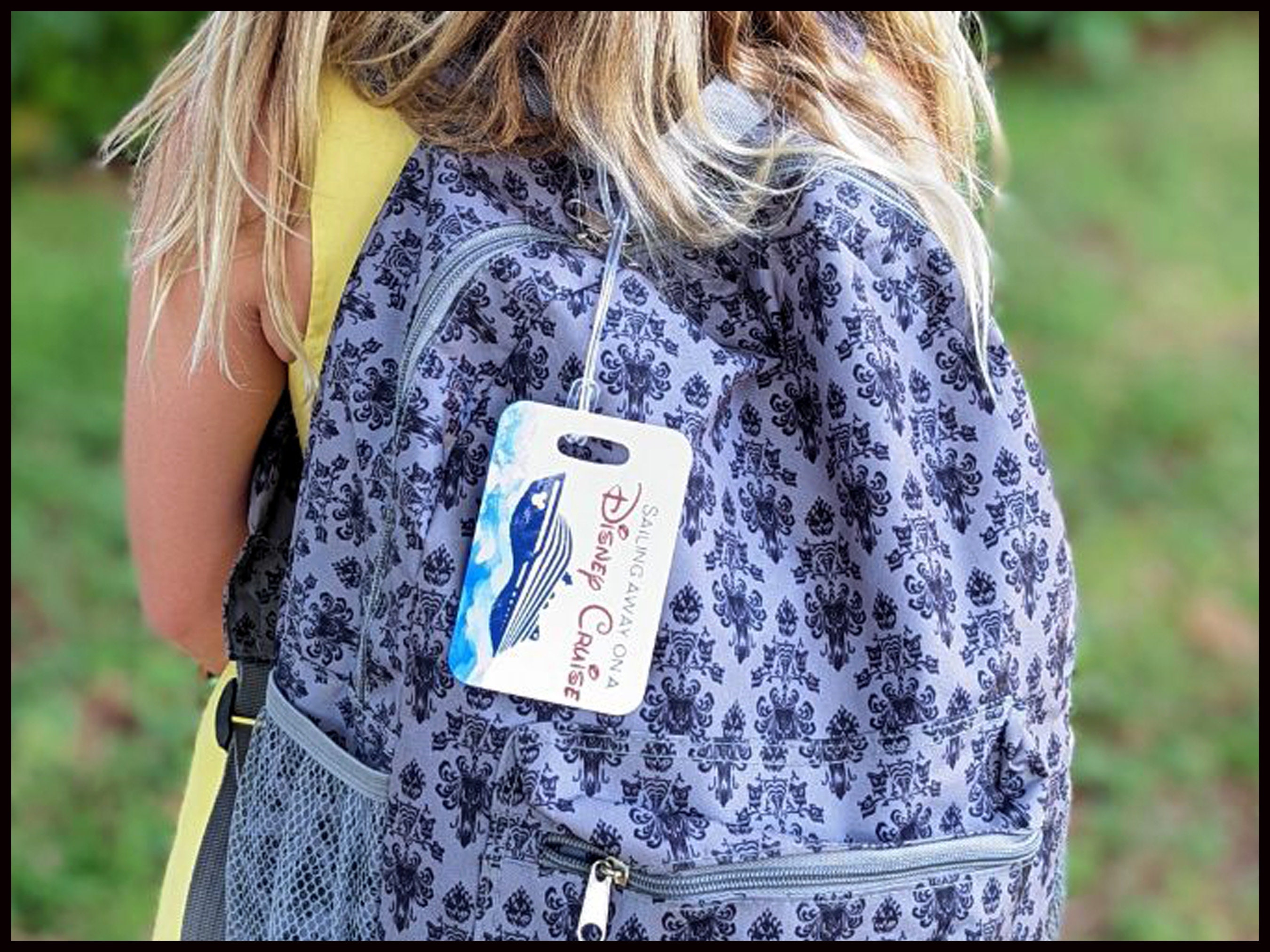 Personalized Disney Cruise Luggage Finder Tags, Custom Text, Bag ...