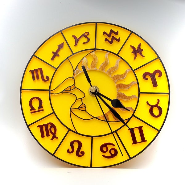 Astrological Clock - Etsy