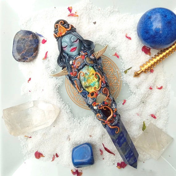 GODDESS ISIS Magic Wand Egyptian Goddess Priestess of Isis - Etsy