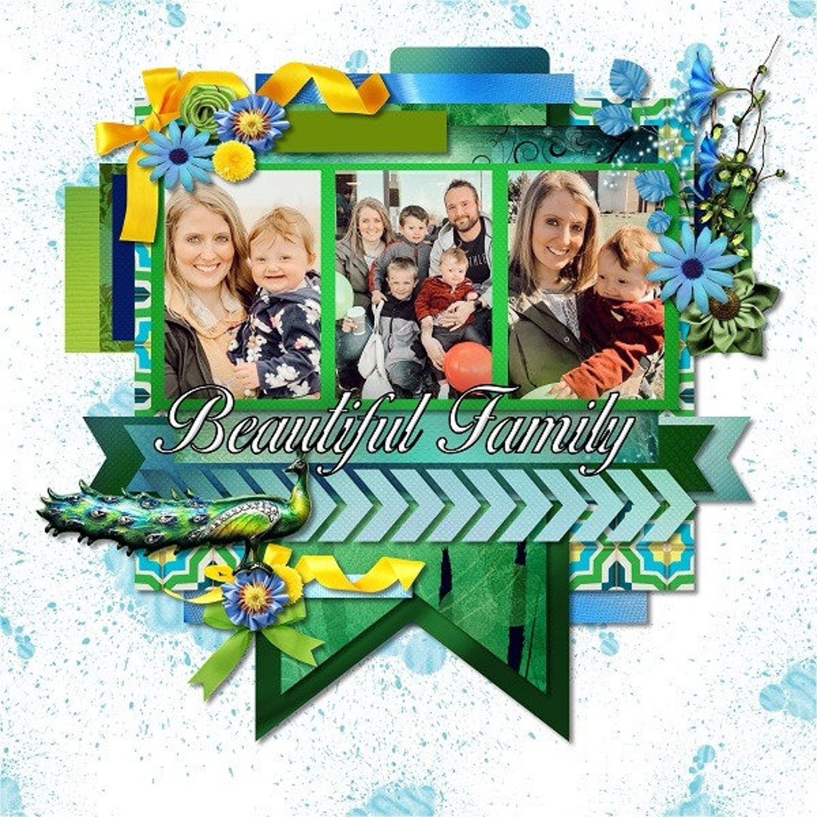 Digital Scrapbook Kit, Desert Nights, 12x12, 300dpi, Digital Scrapbook ...