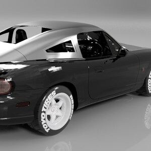 Miata Fastback Hardtop 3D Printable Model - Etsy