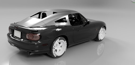 Miata Fastback Hardtop 3D Printable Model - Etsy