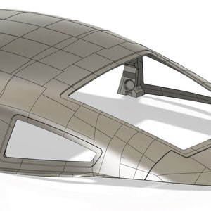 Miata Fastback Hardtop 3D Printable Model V2 - 220mm Printer - Etsy