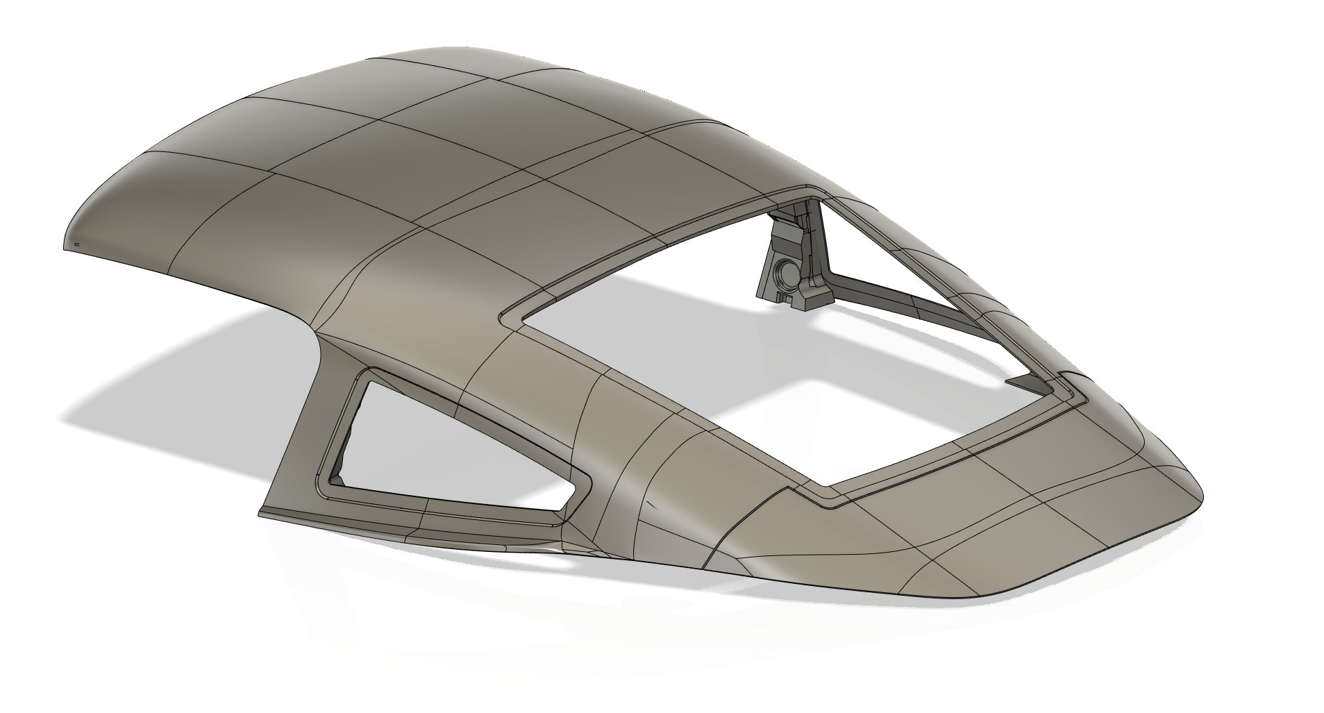 Miata Fastback Hardtop 3D Printable Model V2 - 300mm Printer - Etsy