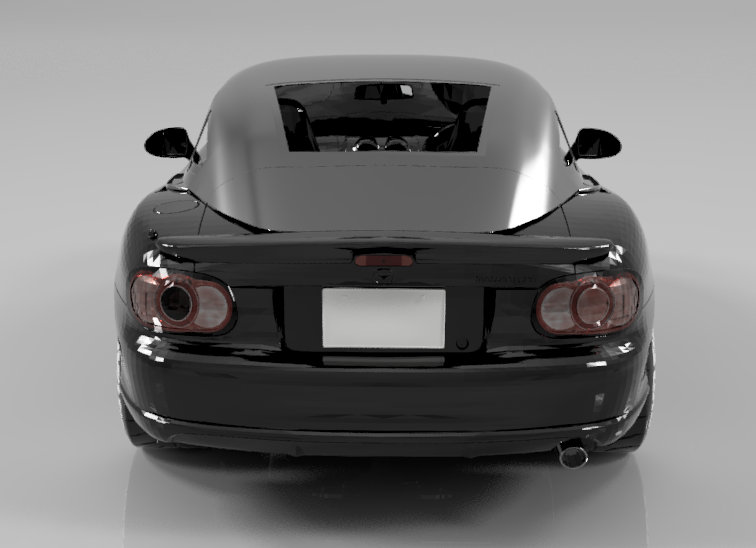 Miata Fastback Hardtop 3D Printable Model - Etsy