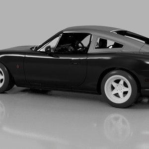 Miata Fastback Hardtop 3D Printable Model V2 - 220mm Printer - Etsy