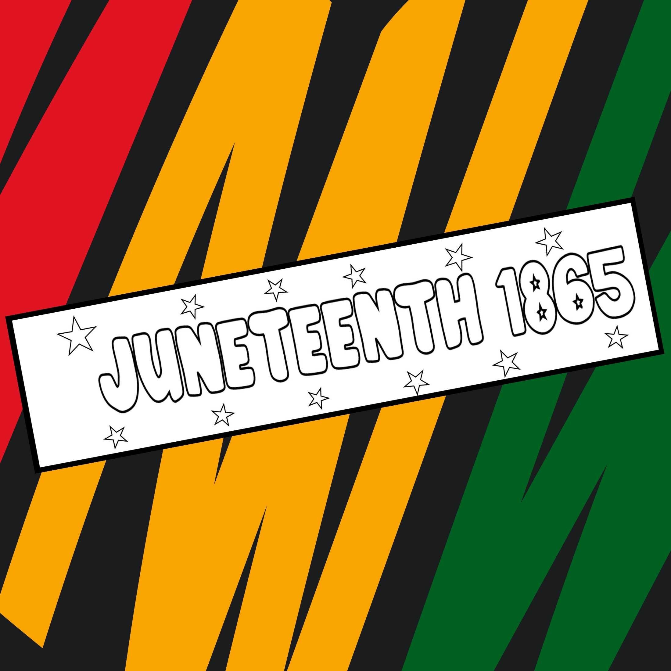 Juneteenth Coloring Bookmarks - Celebrate Freedom - Printable Bookmarks ...