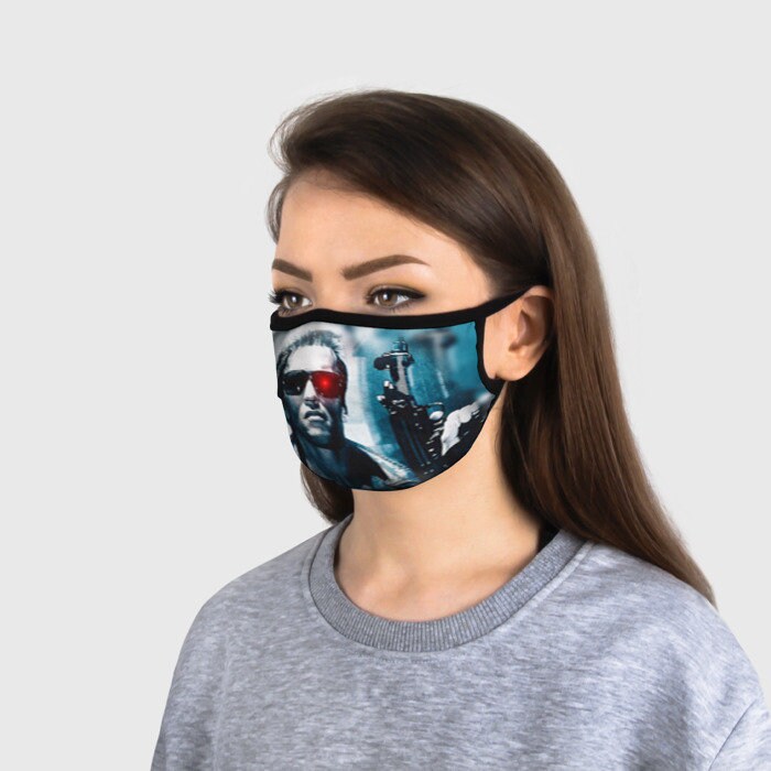 The Terminator Face Mask Reusable Washable 100% Cotton | Etsy
