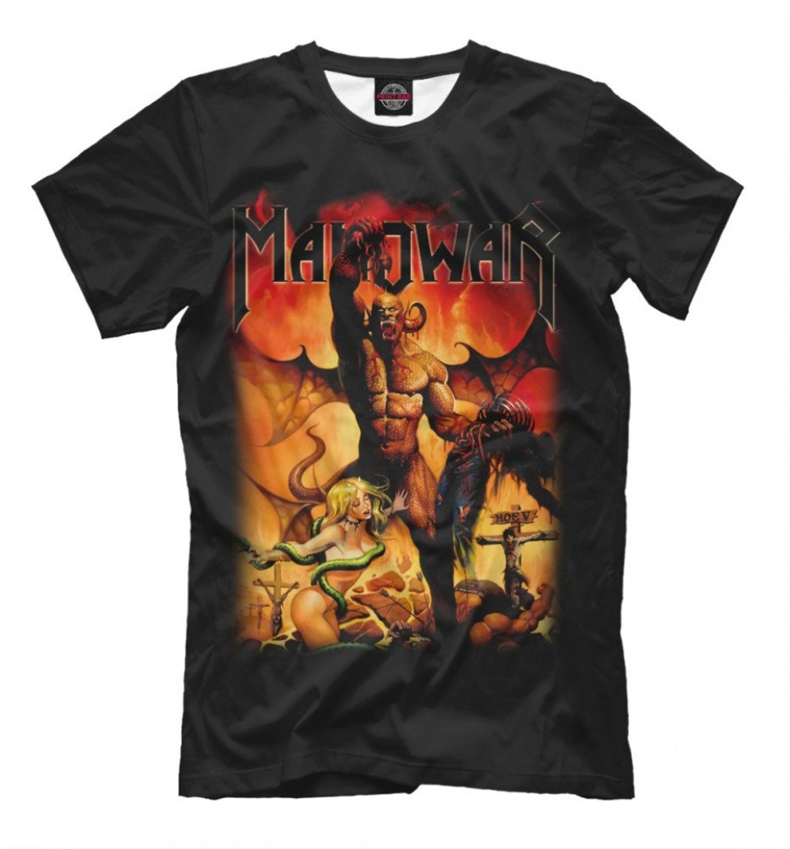 Manowar Power Metal T-Shirt Men's Women's All Sizes | Etsy