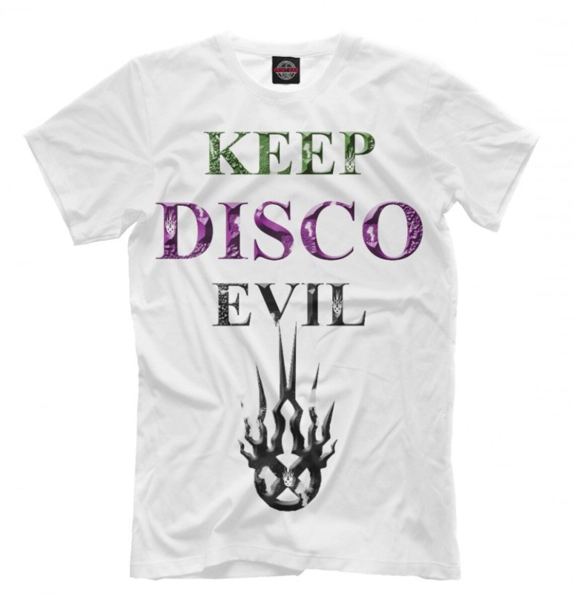 Keep Disco Evil Static-x T-shirt Men's Women's All | Etsy