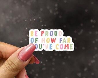 Proud of You Sticker - Etsy