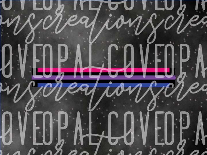 BI PRIDE STICKER Love Sticker Bisexual Pride Sticker Lgbt | Etsy