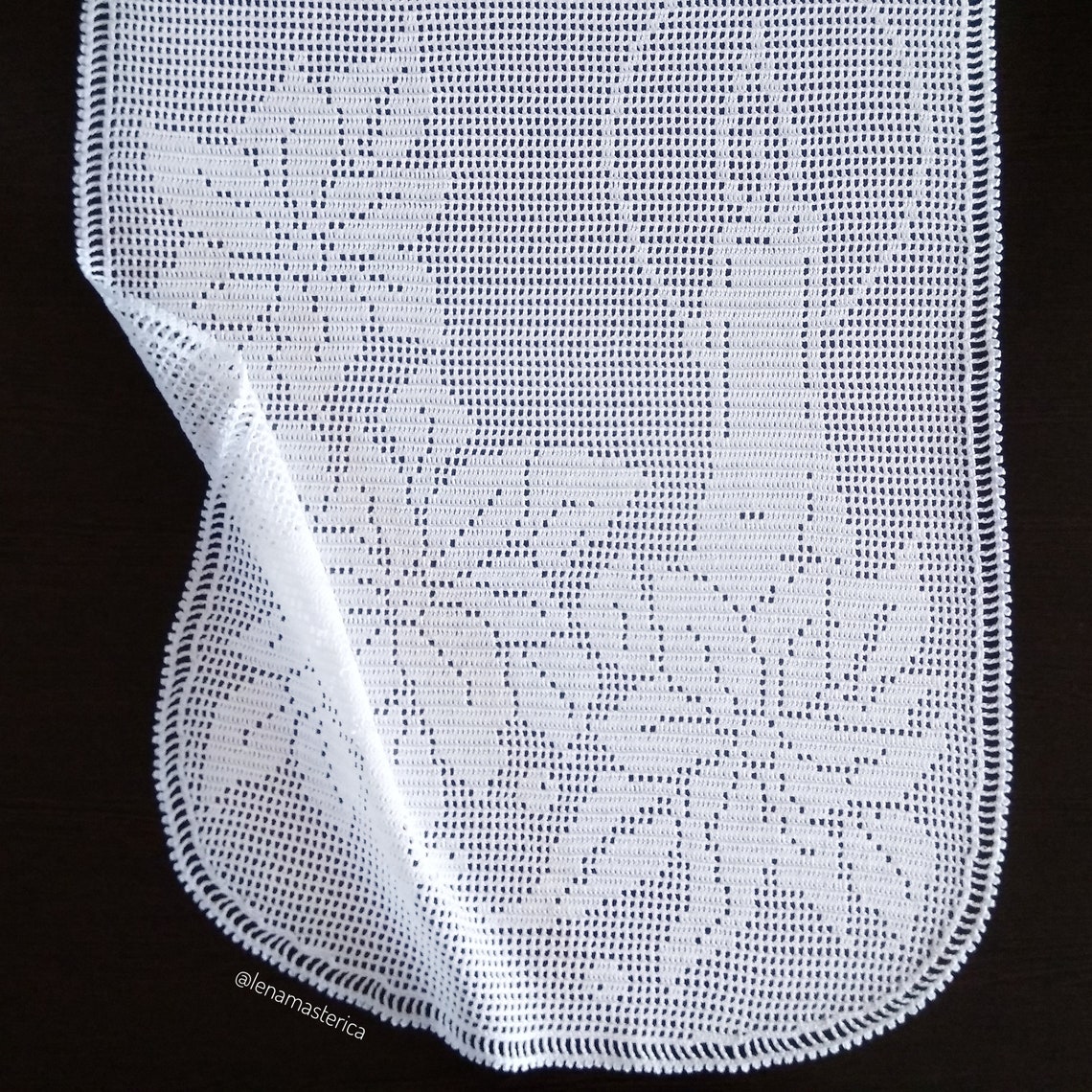 Filet Doily Christmas. PDF Crochet Pattern. PDF Digital Download - Etsy