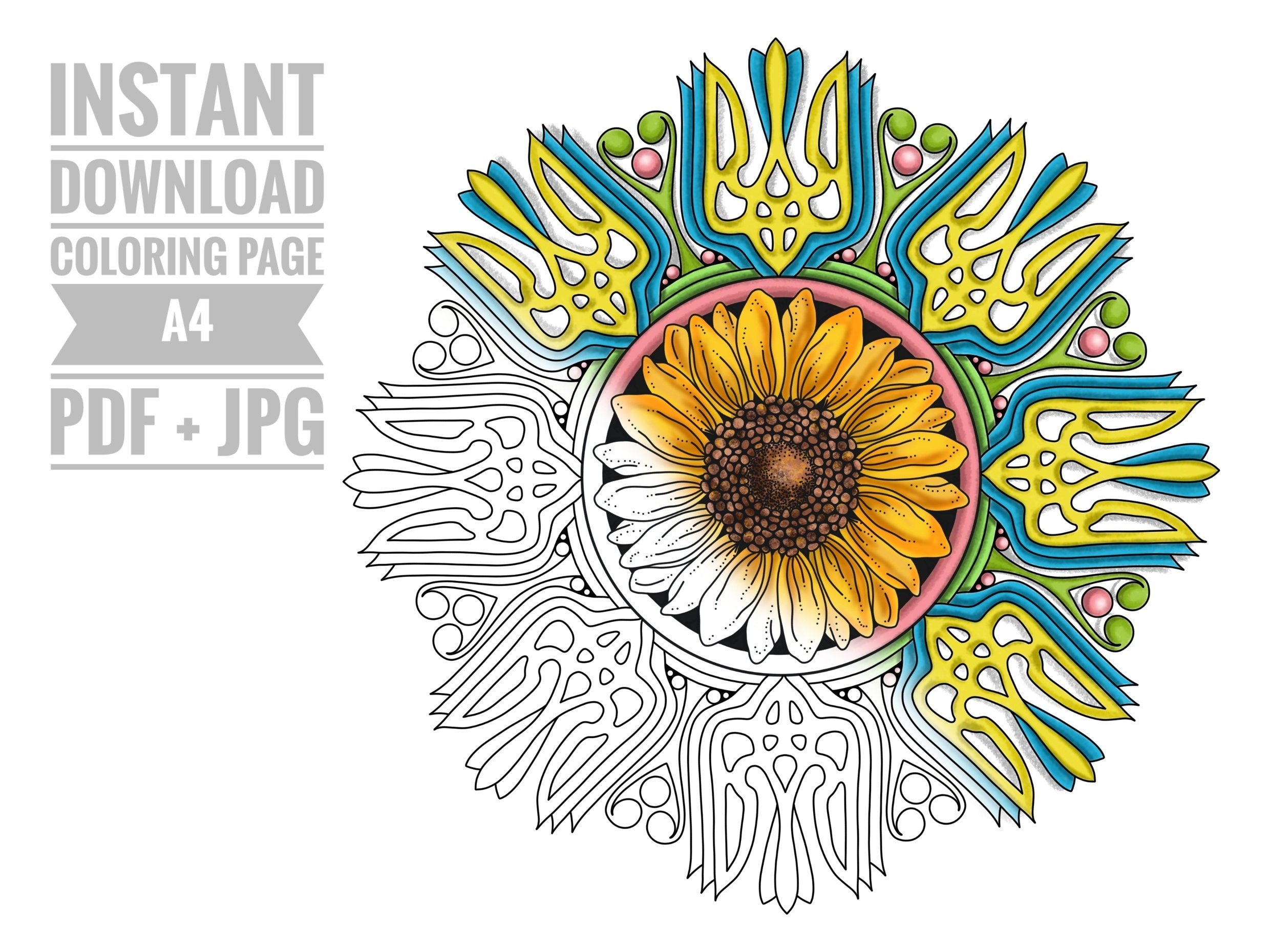 Ukrainian Coloring Pages For Kids