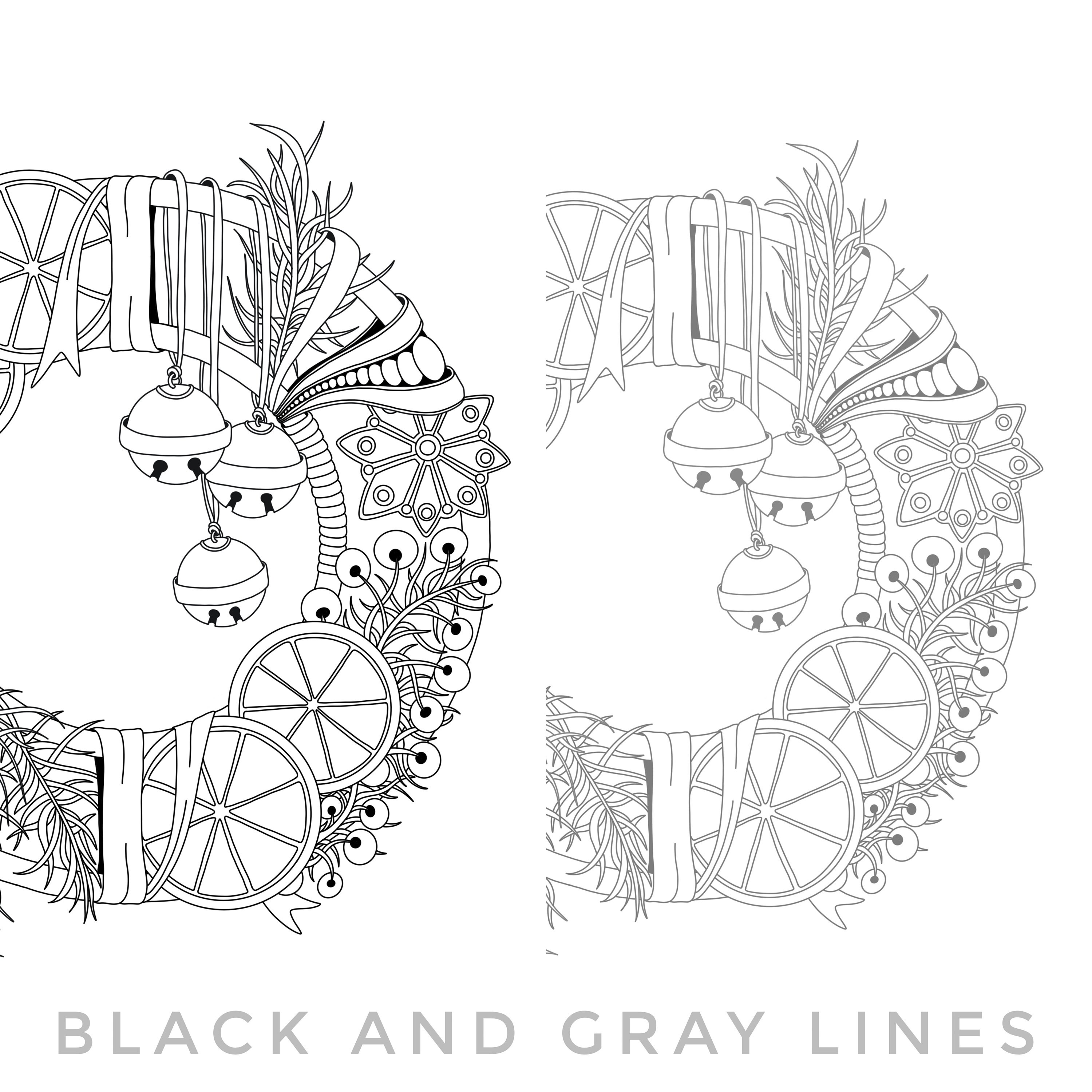 Coloring Page 2. Printable Digital Adult Coloring Page. - Etsy