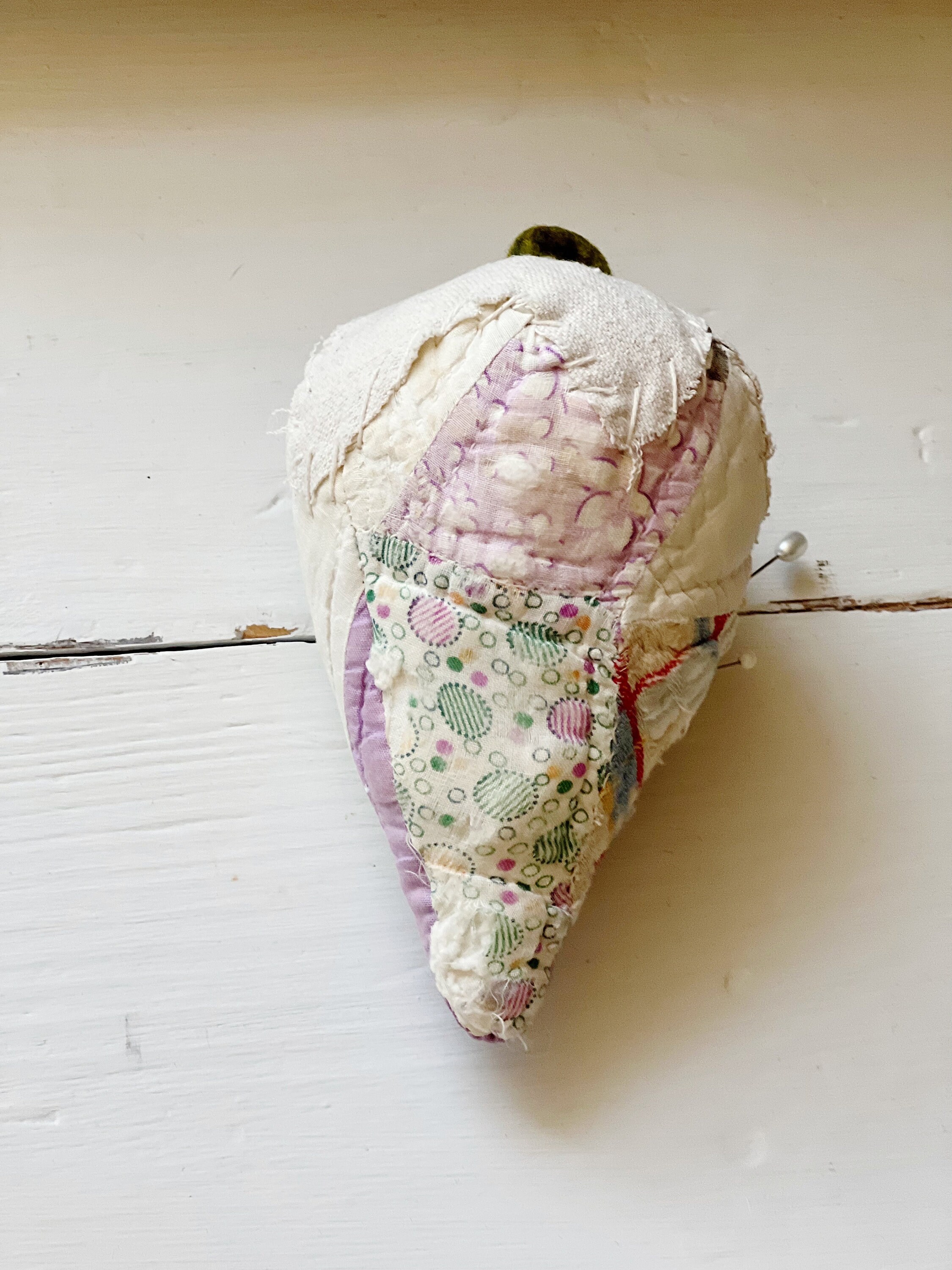 Pincushion/berry/primitive Pinkeeper/antique Quilt/strawberry ...