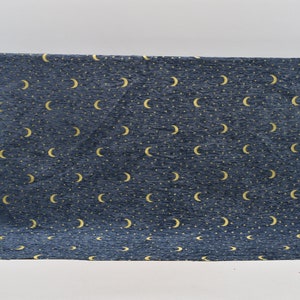 Lovely Moon and Star Pattern Soft Chenille Fabric 100 Cm X 140 Cm ...