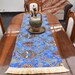 Beautiful Cobalt Blue Decorative Table Runner 17 Inch X 55 Inch Boho ...