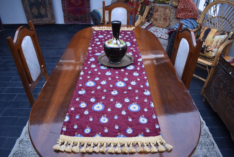 Beautiful Maroon Color Decorative Table Runner 16 Inch X 56 - Etsy