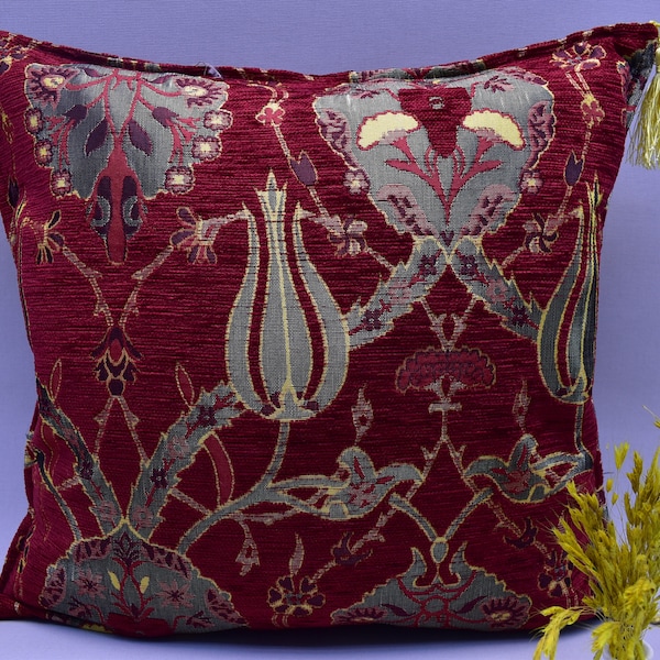 Maroon Pillows - Etsy