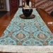 Ottoman Kaftan Design Turkish Designer Table Runner Chenille Fabric ...