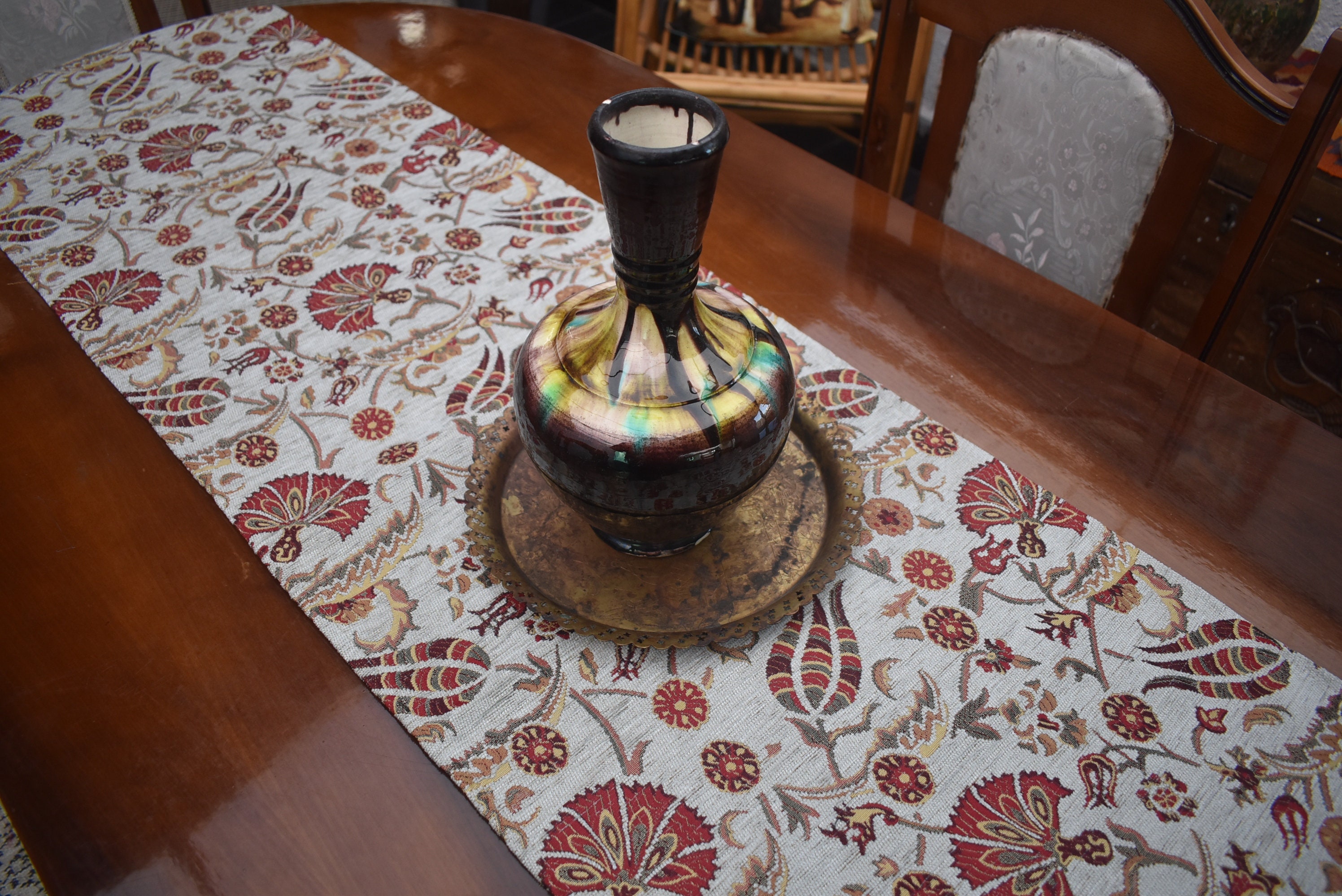 Soft Gray Color Decorative Table Runner 16 Inch X 82 Inch - Etsy