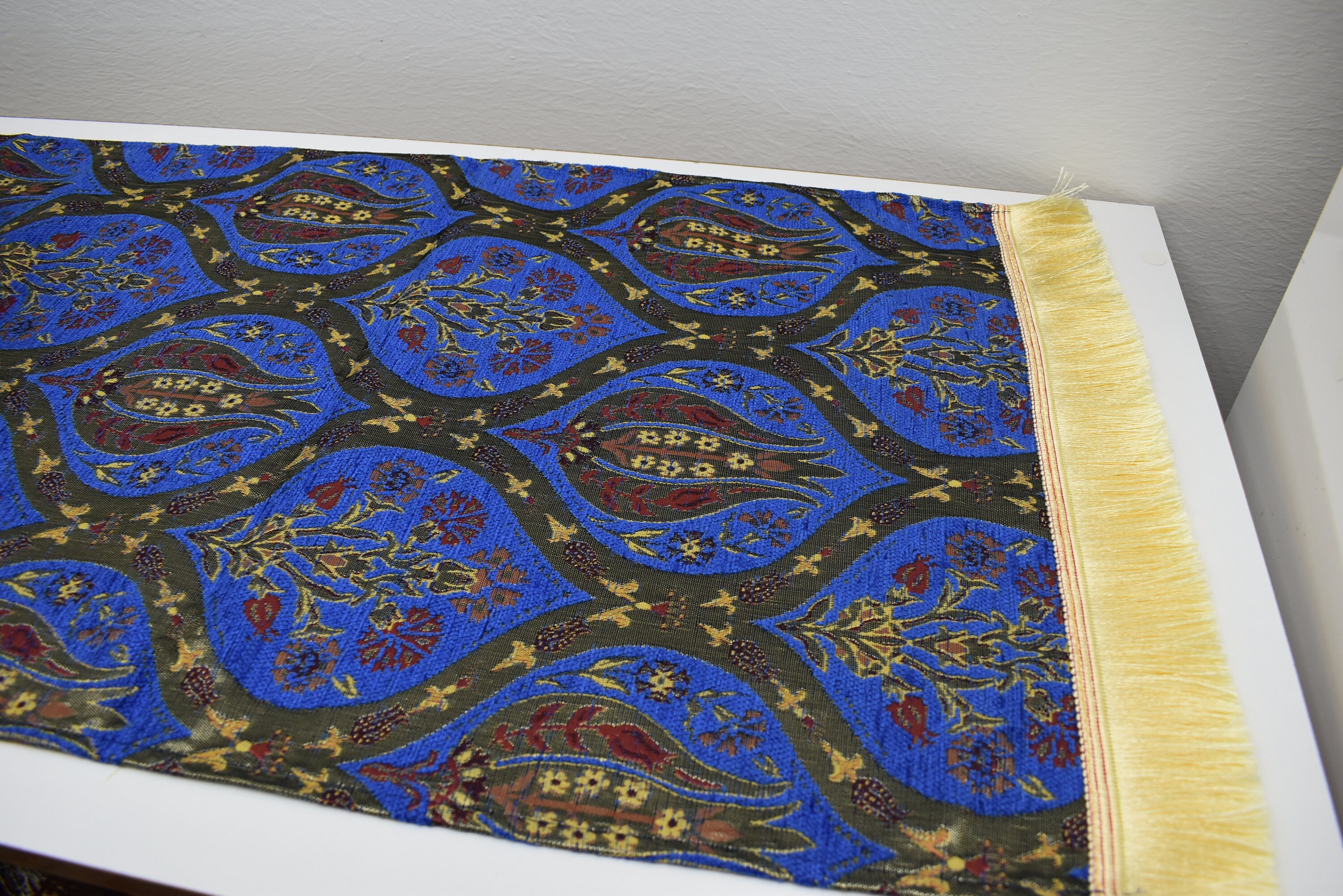 Cobalt blue color table runner home decor table runner soft | Etsy