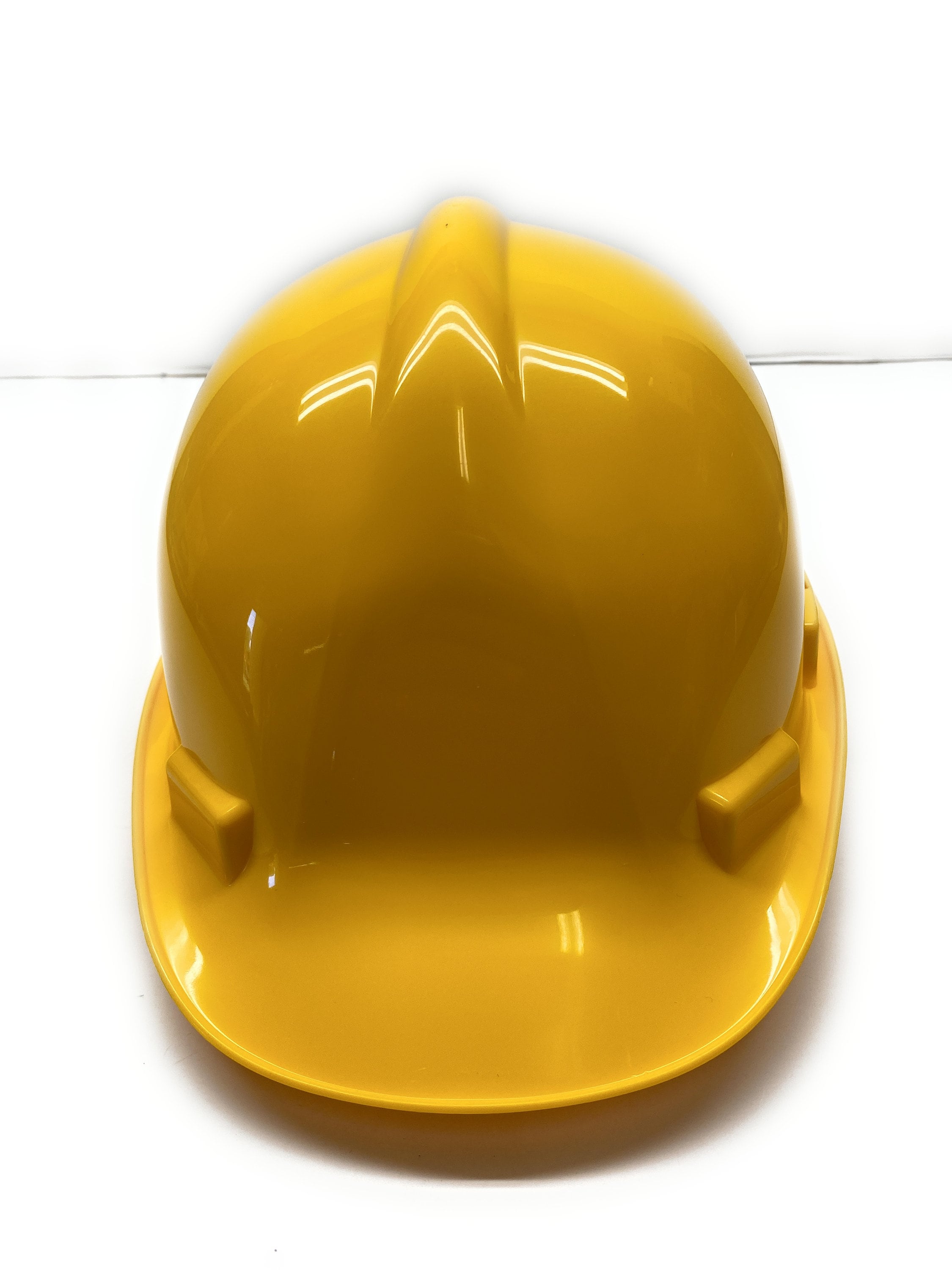 Full Brim Yellow Hard Hat Construction Type Safety Adjustable Work ...