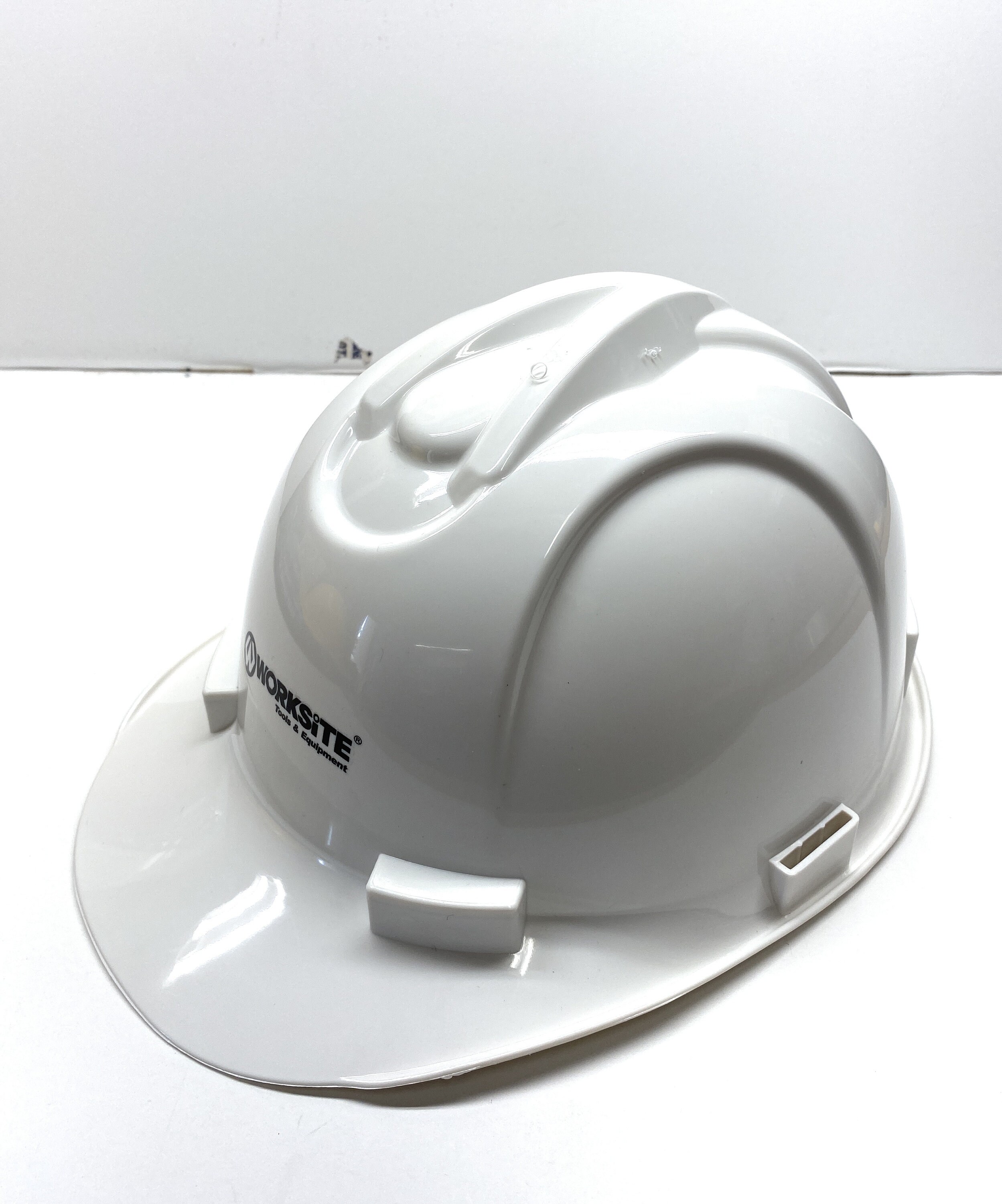 White Full Brim Hard Hat Construction Type Safety Adjustable - Etsy
