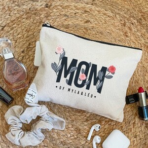 Floral Mom Pouch Personalized Mom Pouch Mother's Day Gift Mom Gift Kit ...