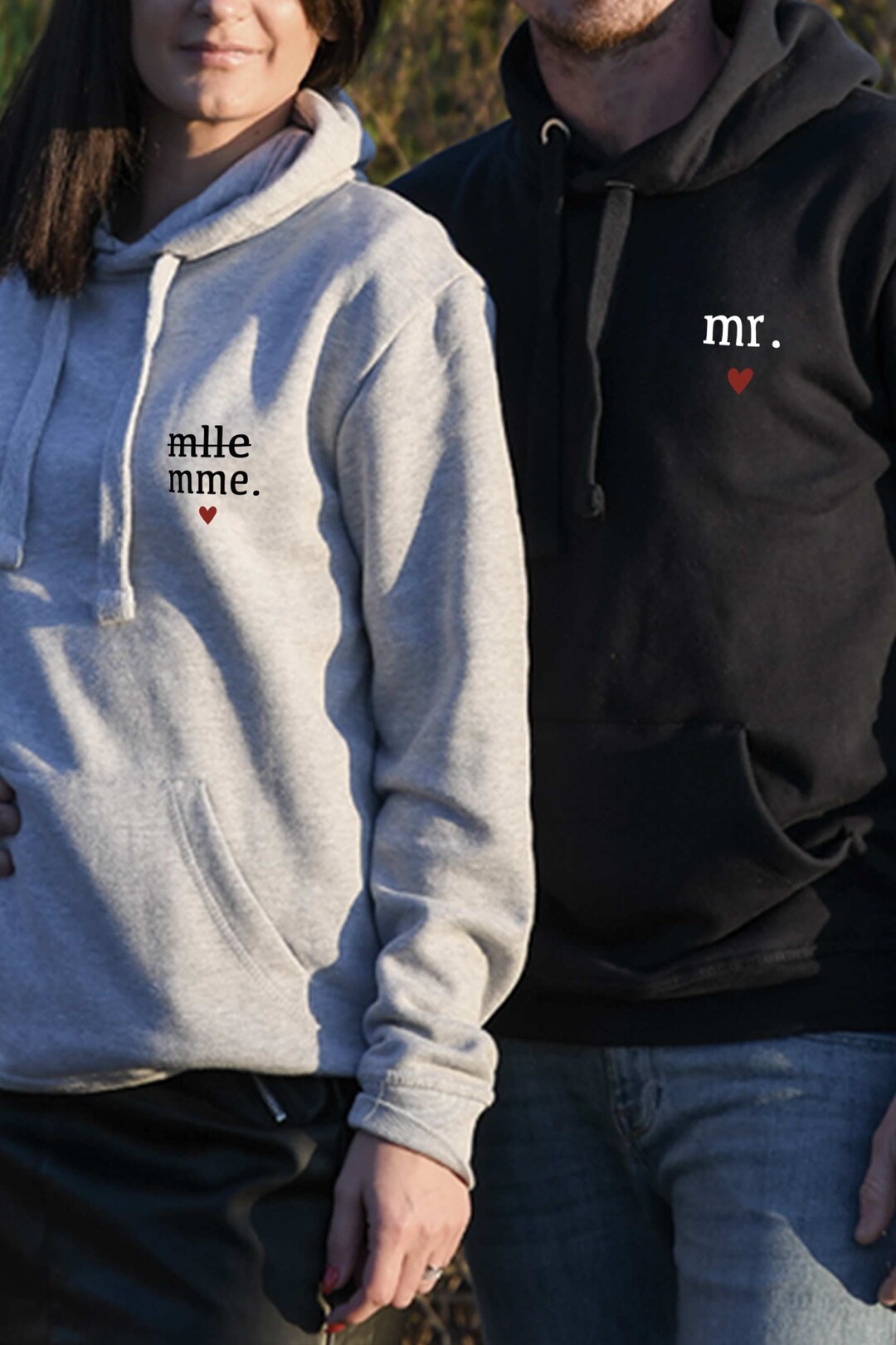 Personalized Love Sweater Customizable Sweatshirt Duo Couple's Gift ...