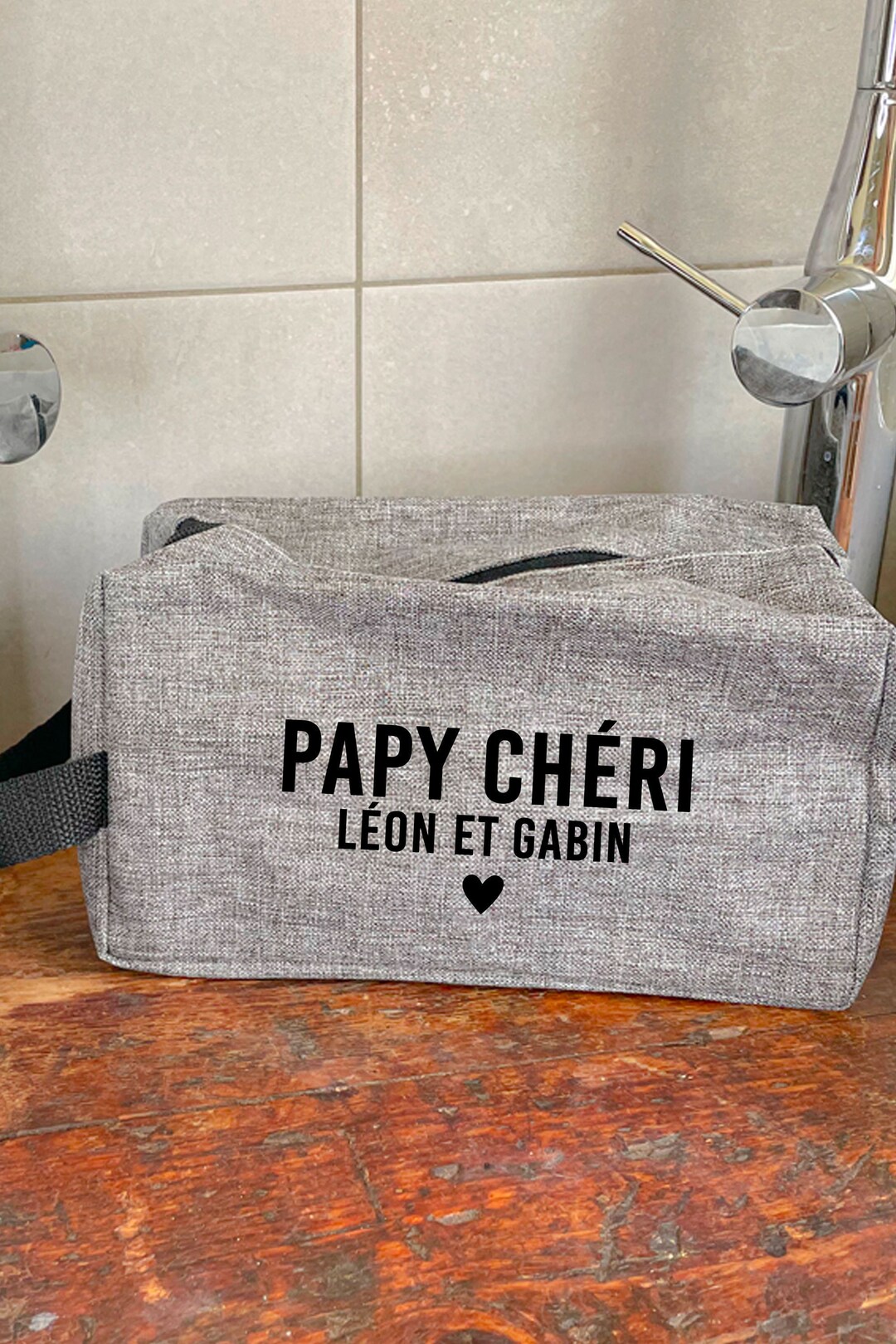 Personalized Toiletry Bag| Grandpa Darling| Gift for Men - Papy ...