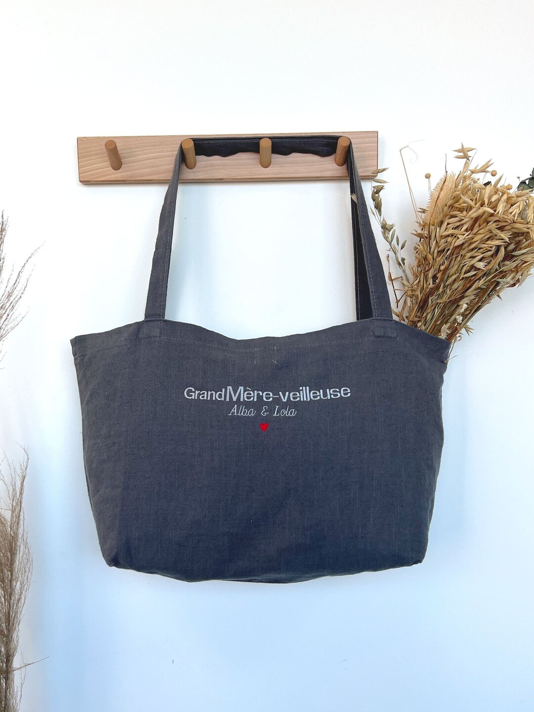 Embroidered Tote Bag for Granny | Grandmother's Day - Embroidered Gift ...