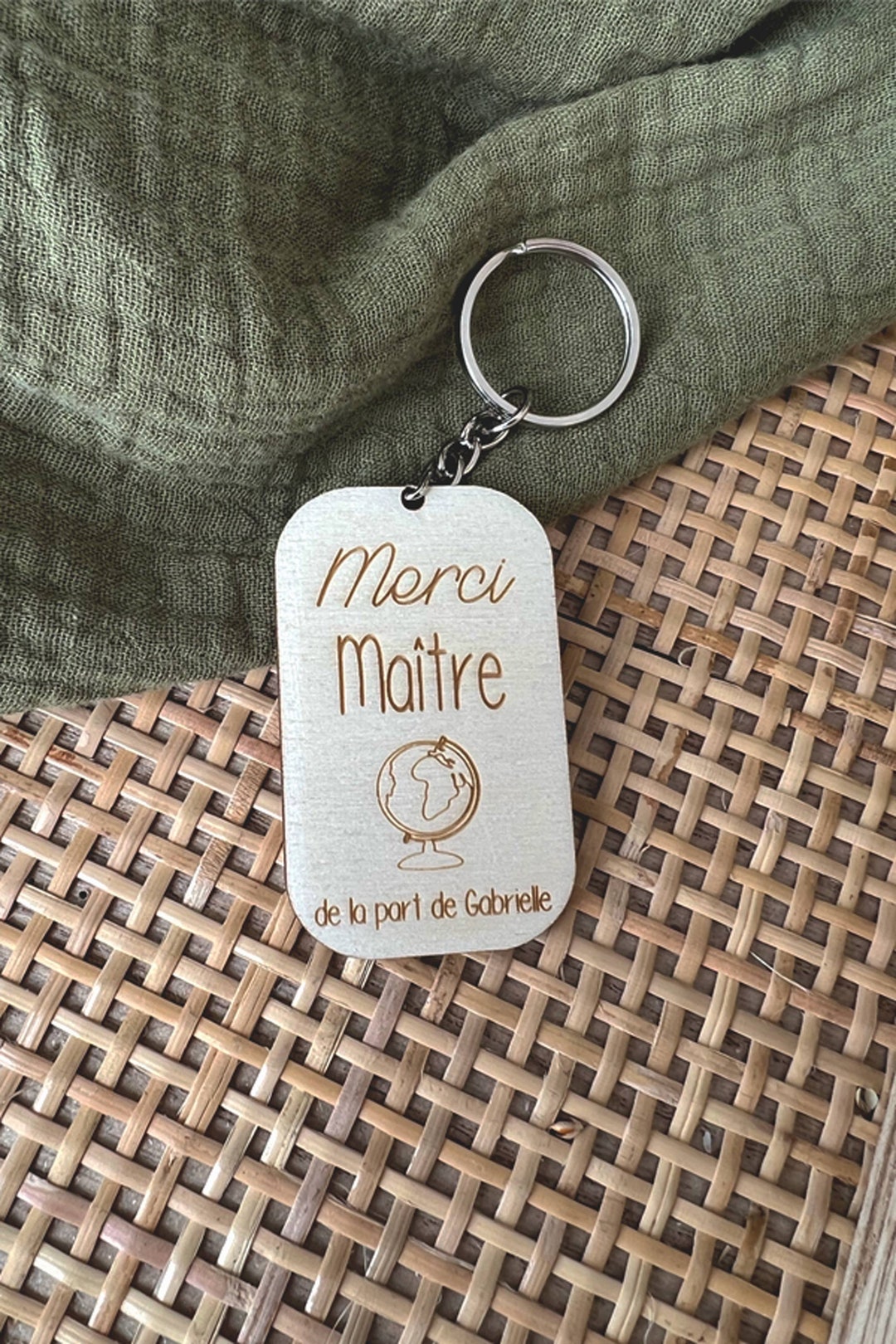 Personalized Wooden Key Ring | Master Key Ring - Personalized Master ...