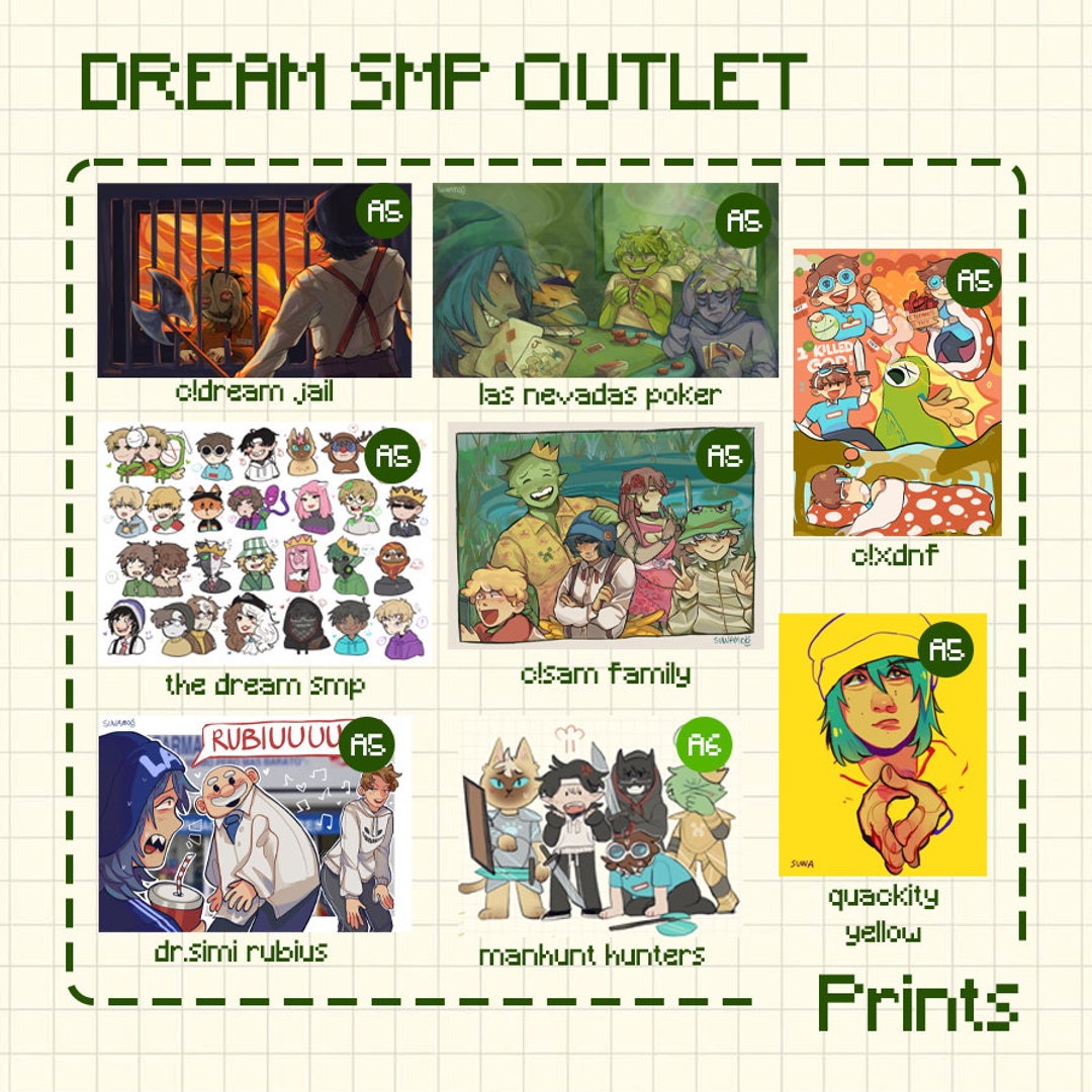 OUTLET DREAM SMP Prints and Stickers - Etsy