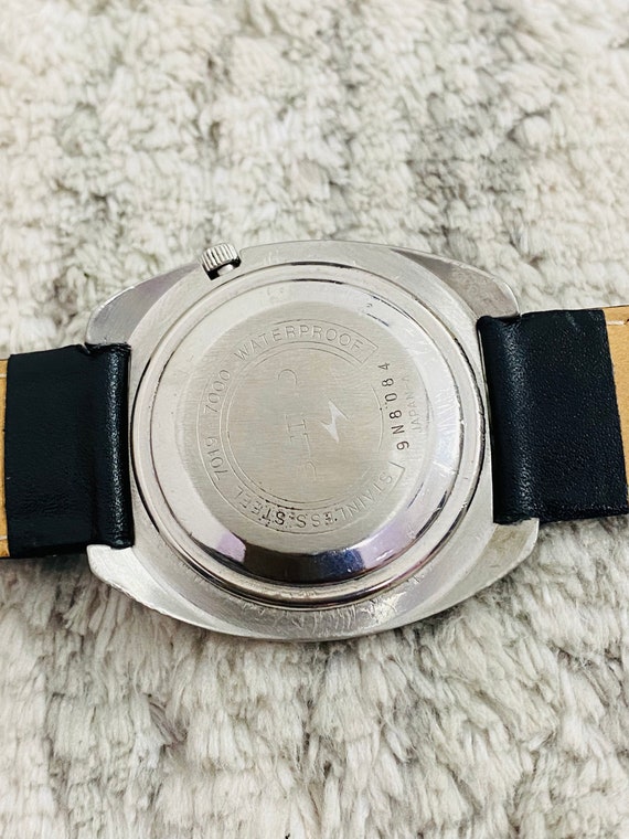 Vintage Seiko 5 Actus Mechanical Automatic White Dial… - Gem