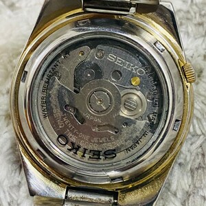 Vintage Seiko 5 Automatic 21 Jewel Movement No.7s26-0530 Day/date Transparent Back Men's Wrist ...