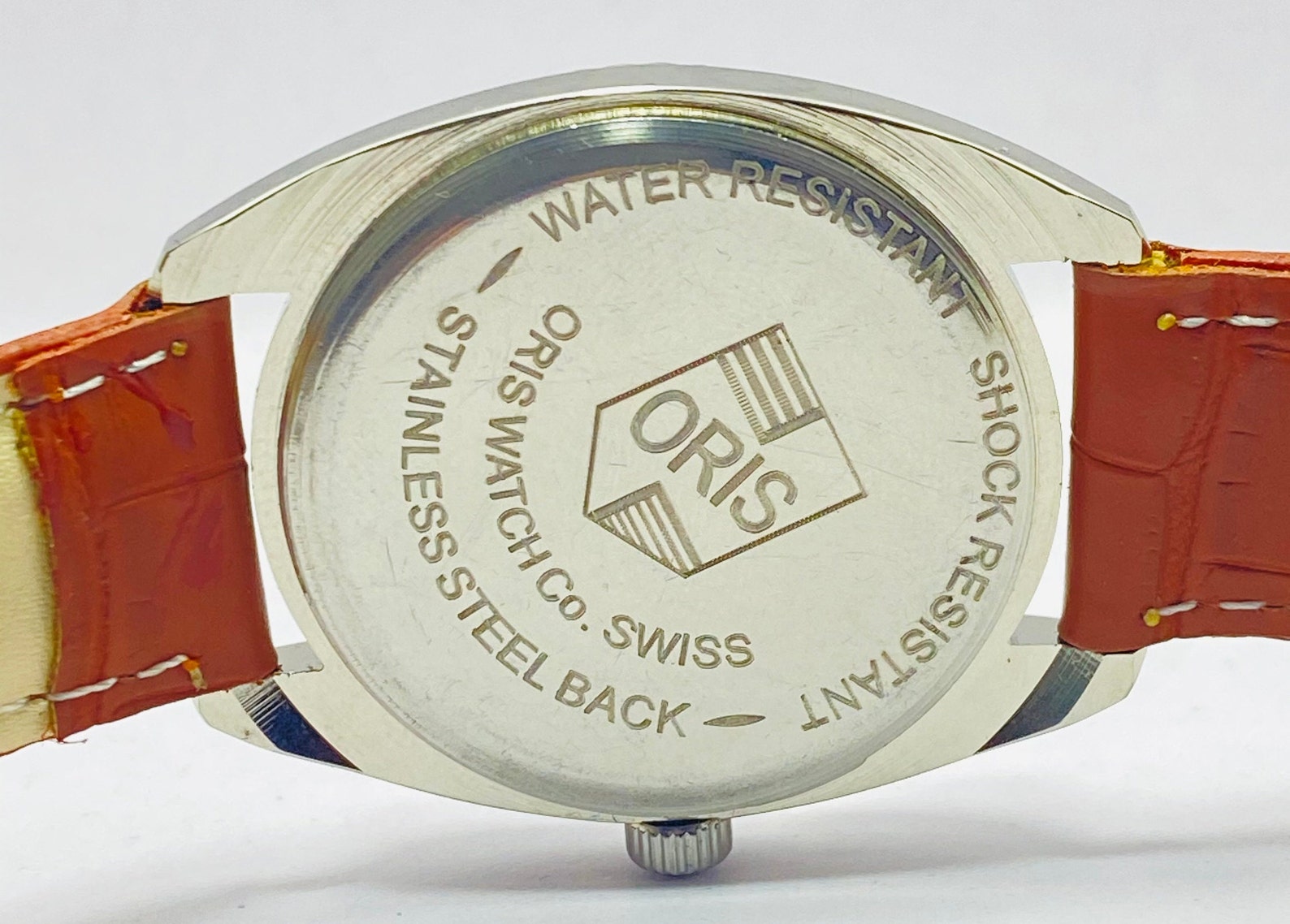 Rare Vintage ORIS Black Dial Hand Winding Wrist Watch | Etsy