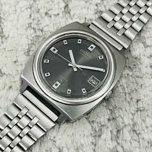 Vintage Seiko Automatic Black Dial 17jewels Movement No.7005-8022 @date Men's Wrist Watch~ Japan ...