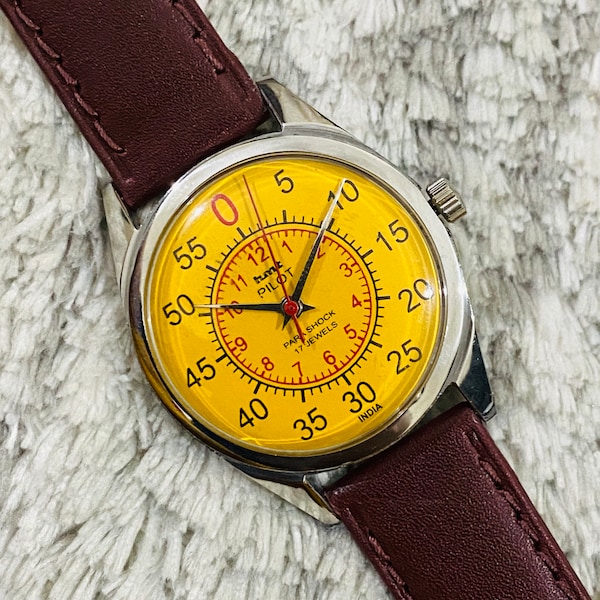 Pilot Wrist Watch - Etsy