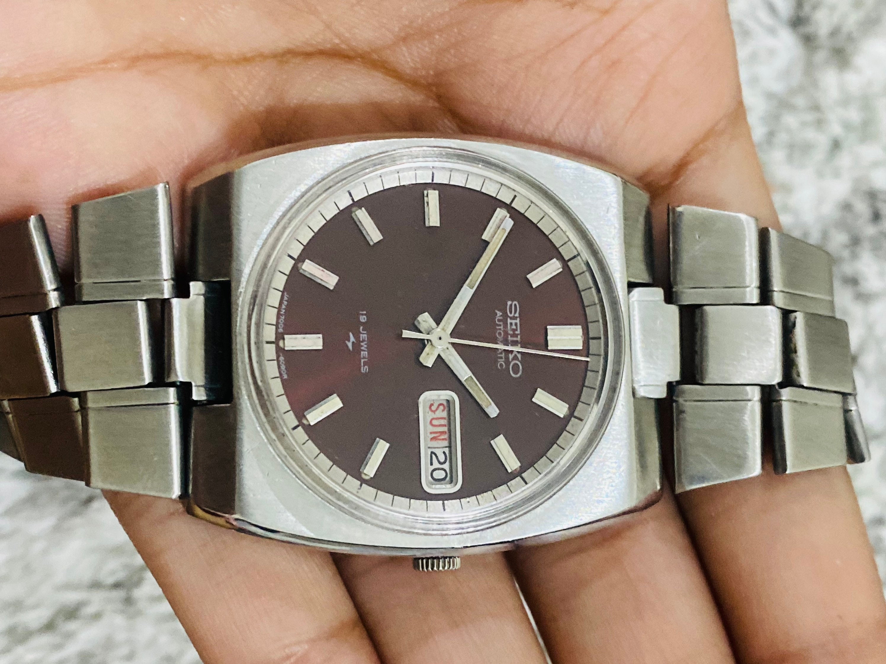 Vintage Seiko Automatic 19 Jewel Movement No.7006-6000 - Etsy Australia