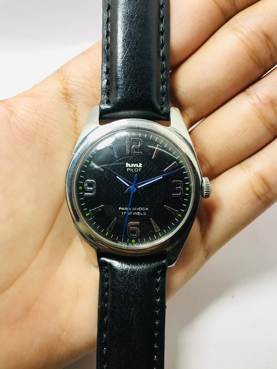 HMT Pilot Rare Vintage wrist watch mechanical watch f… - Gem