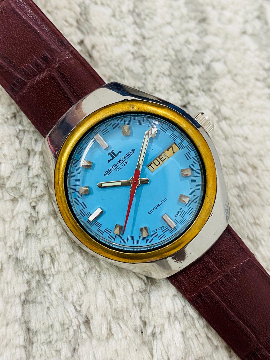 Vintage Jaeger Lecoultre Club Automatic Cal. AS 1916 Swiss Movement ...