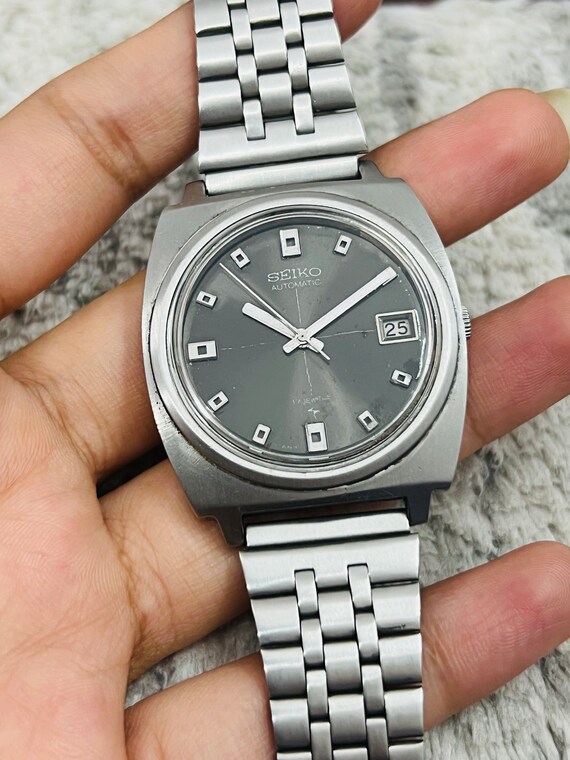 Vintage Seiko Automatic Black Dial 17Jewels Movement … - Gem