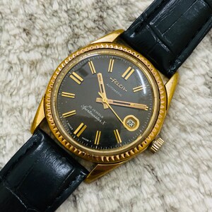 Vintage Felca Automatic Sportmaster X 25jewels Black Dial @date Swiss ...