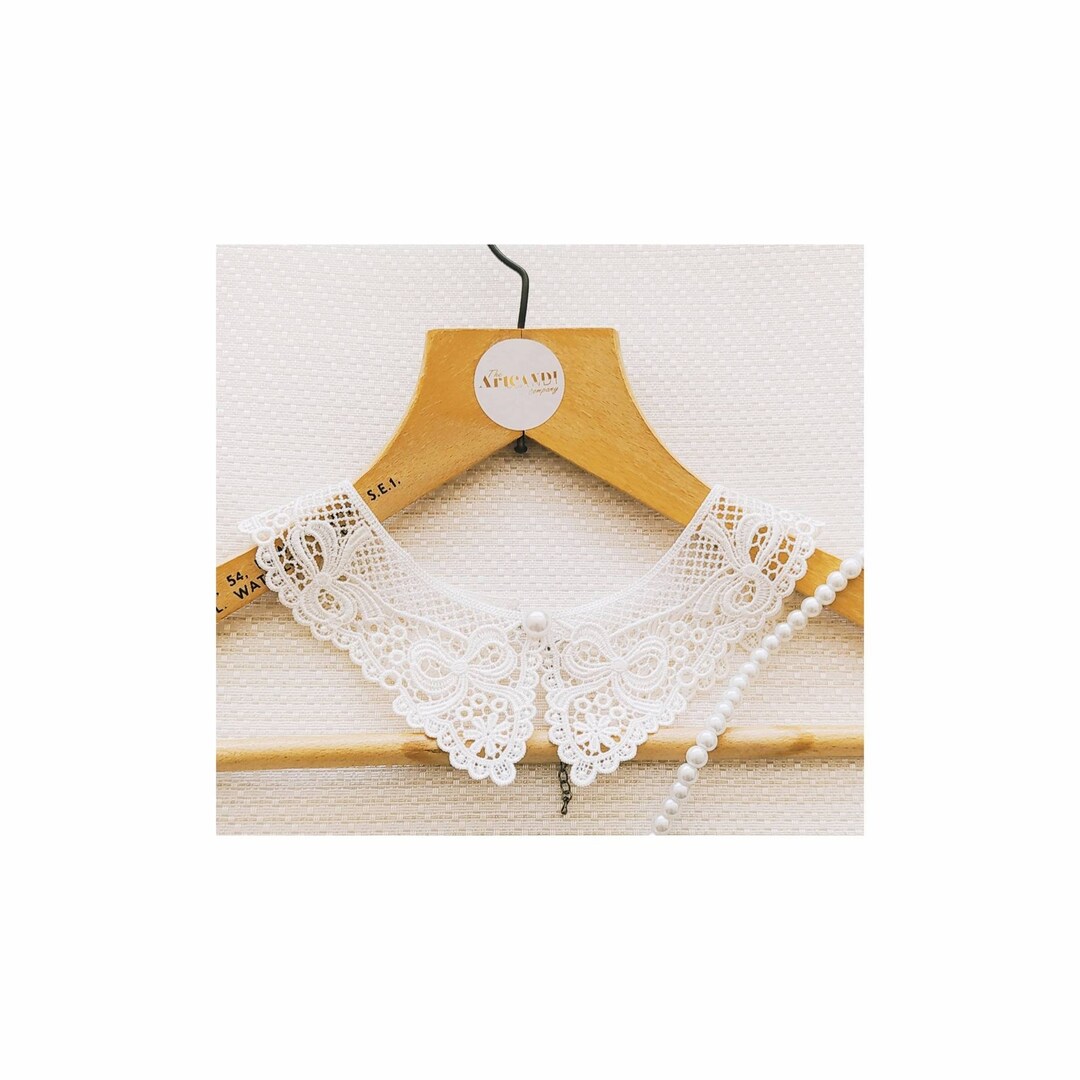 Vintage Look Lace Collar,peter Pan Collar in Ivory,delicate Collar,rbg ...